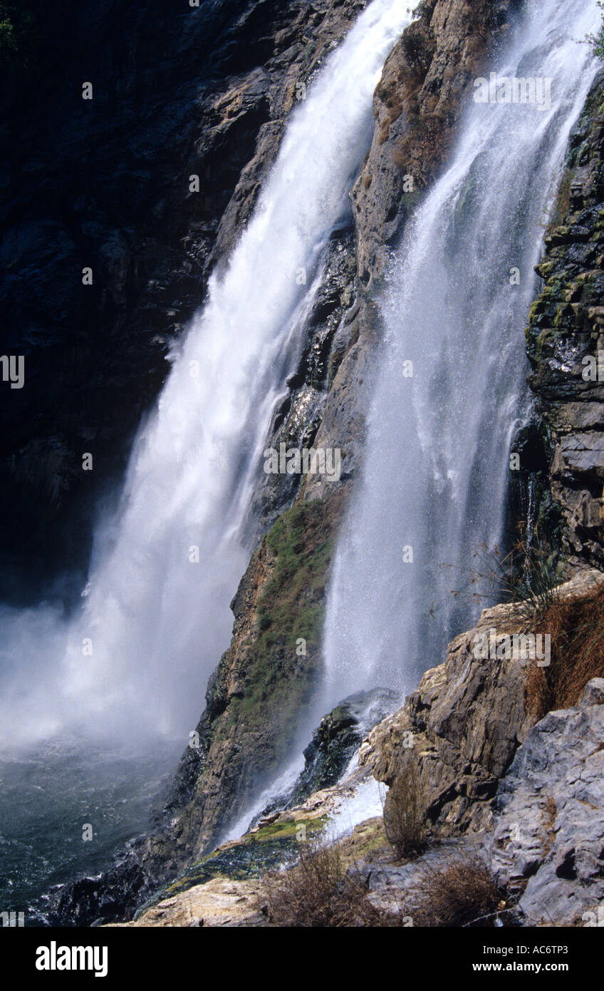 SIVASAMUDRAM FALLS IN KARNATAKA Stock Photo - Alamy