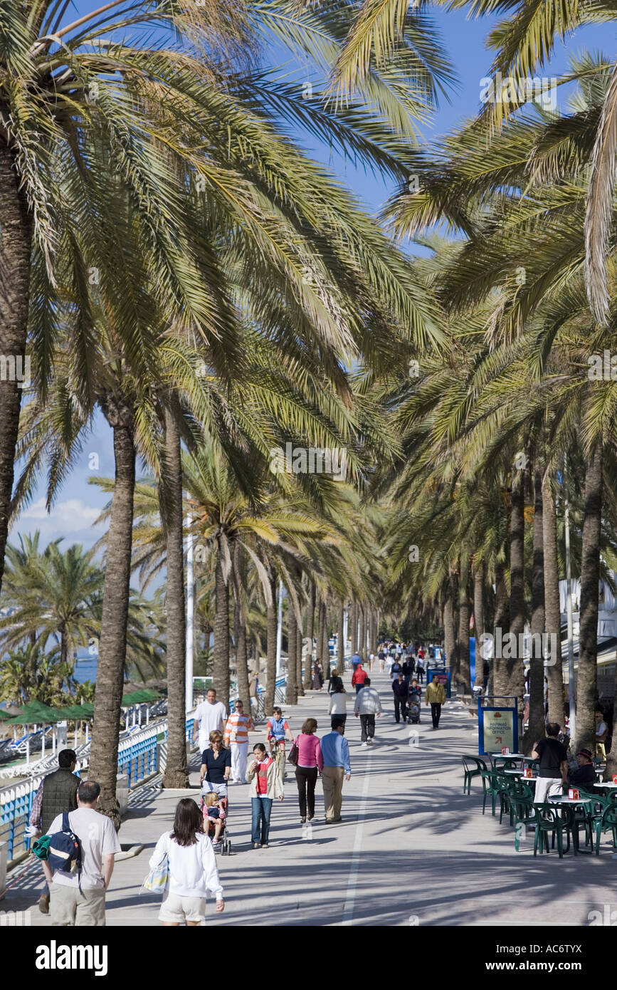Marbella promenade hi-res stock photography and images - Alamy