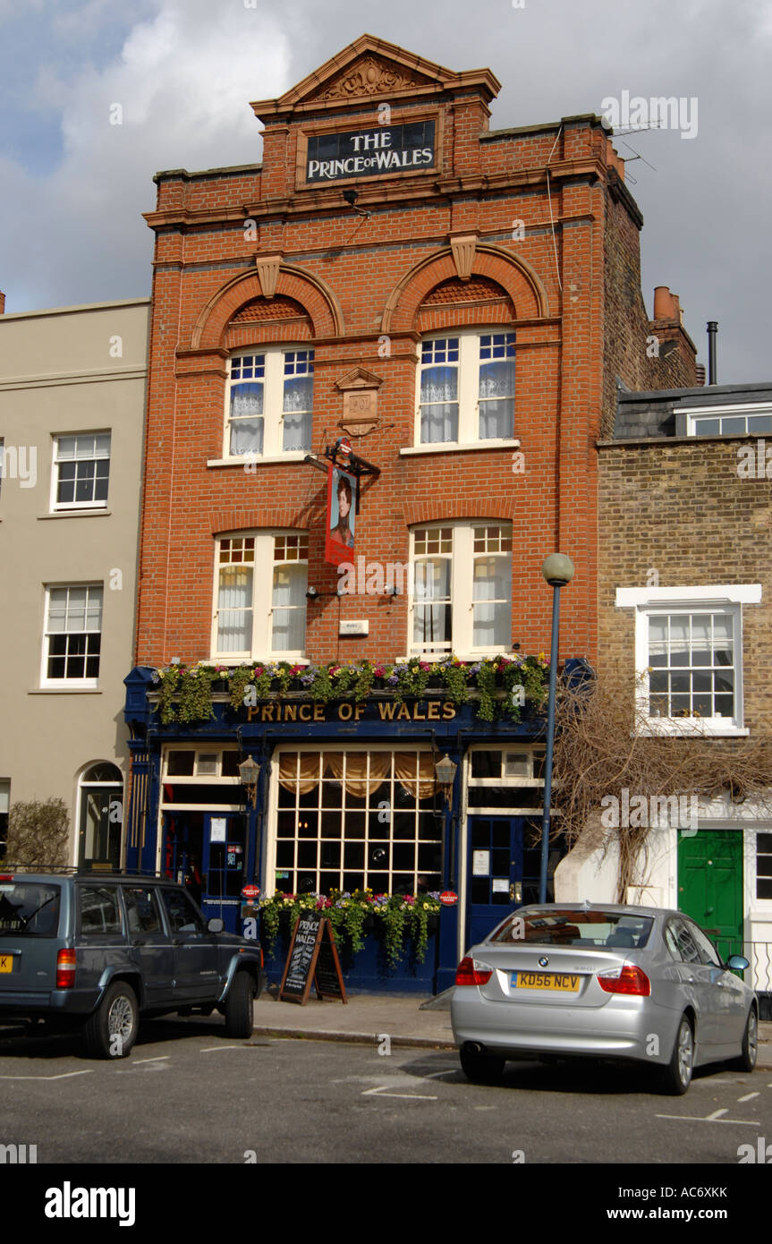 Prince of Wales traditional english pub kennington london uk Stock ...