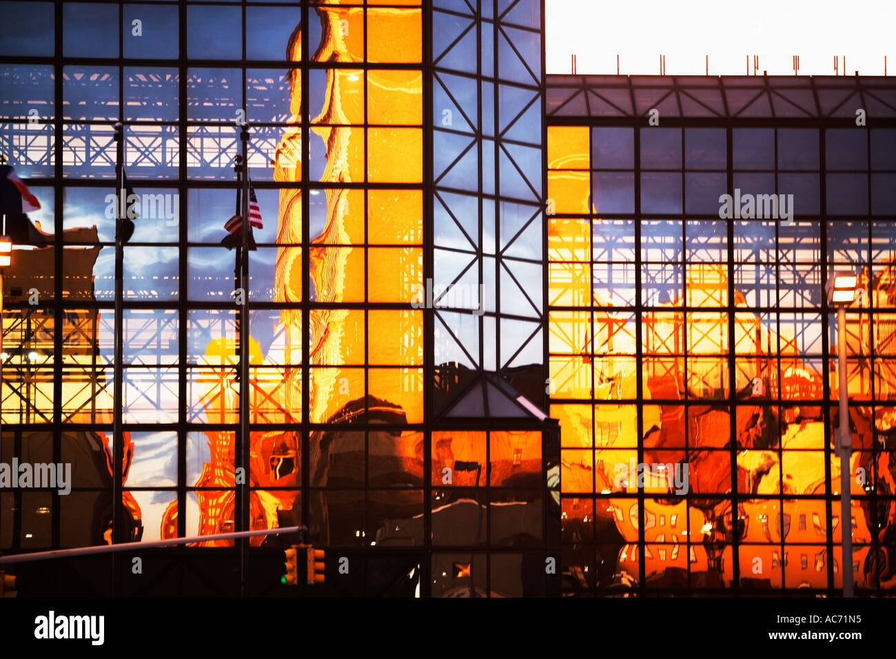 ARCHITECTURE, BUILDING, JACOB JAVITS CENTER, NEW YORK CITY Stock Photo ...