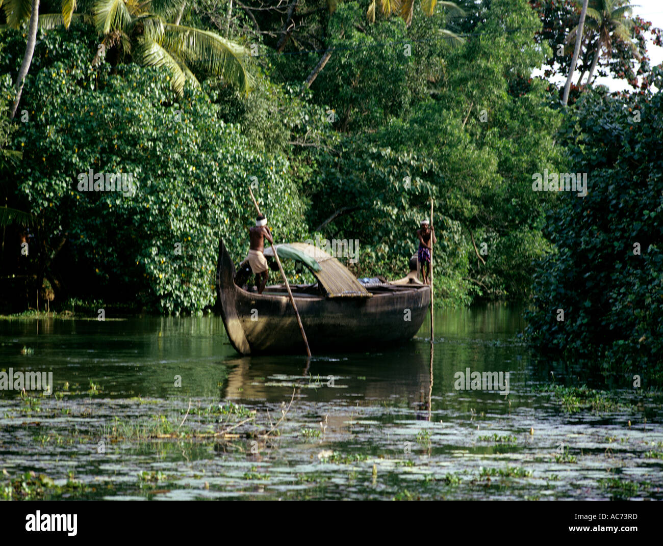 COUNTRY BOAT, KUTTANAD Stock Photo - Alamy