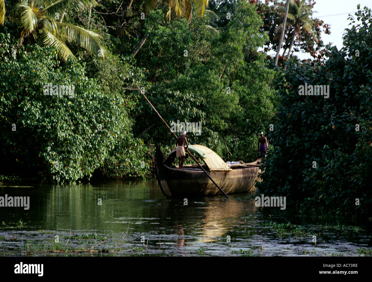 COUNTRY BOAT, KUTTANAD Stock Photo - Alamy