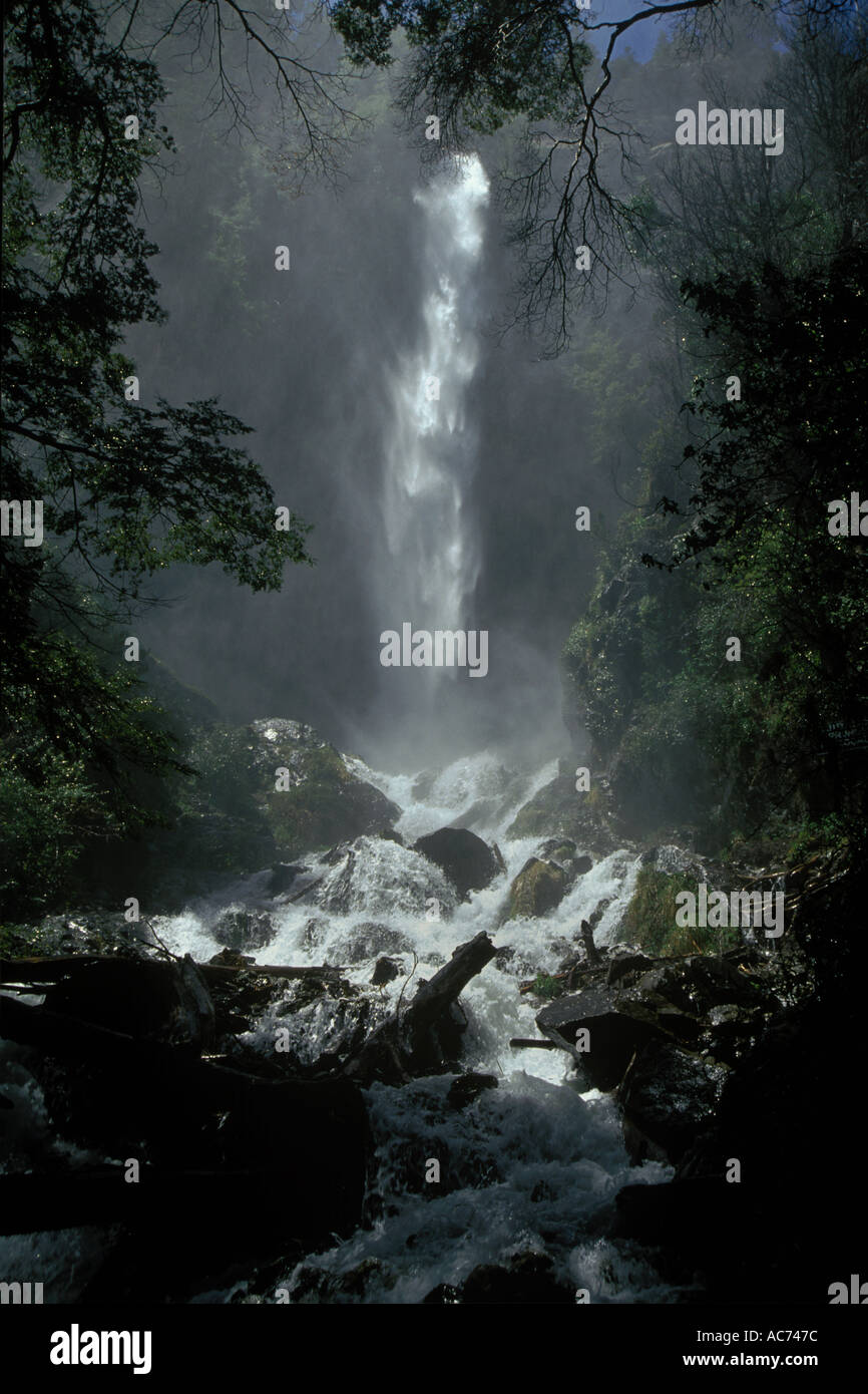 The holy WATERFALL OF THE VIRGIN is a CHRISTIAN SHRINE north of EL ...