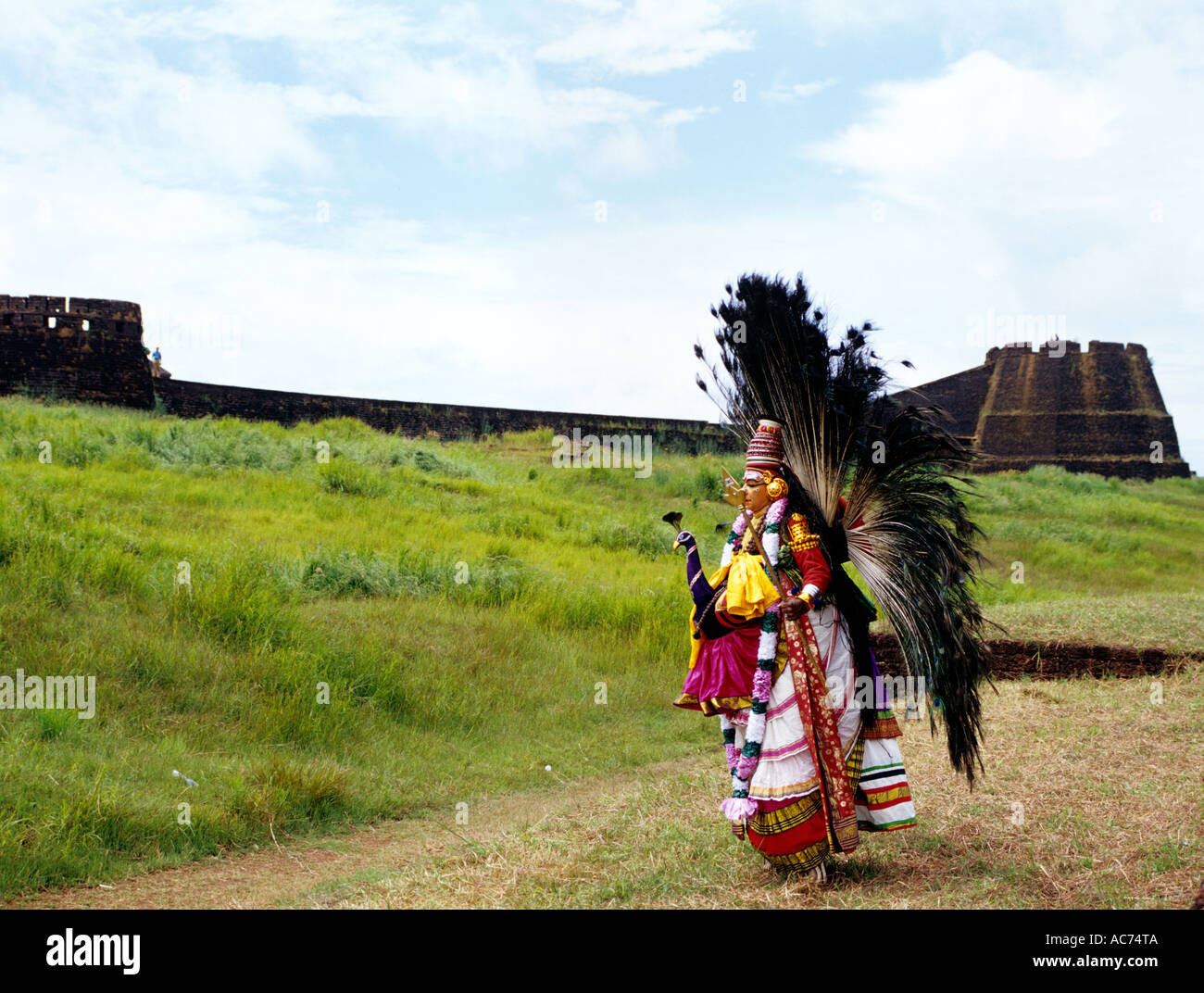 MAYILATTAM TEMPLE AND FESTIVAL RELATED ARTFORM OF KERALA Stock Photo ...