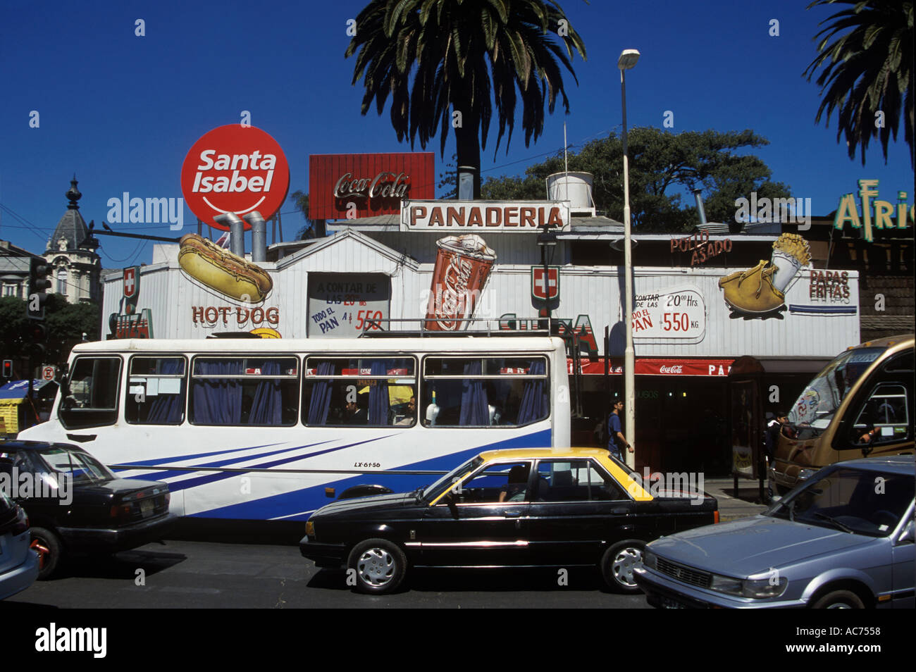 FAST FOOD RESTAURANT VINA DEL MAR CHILE Stock Photo - Alamy