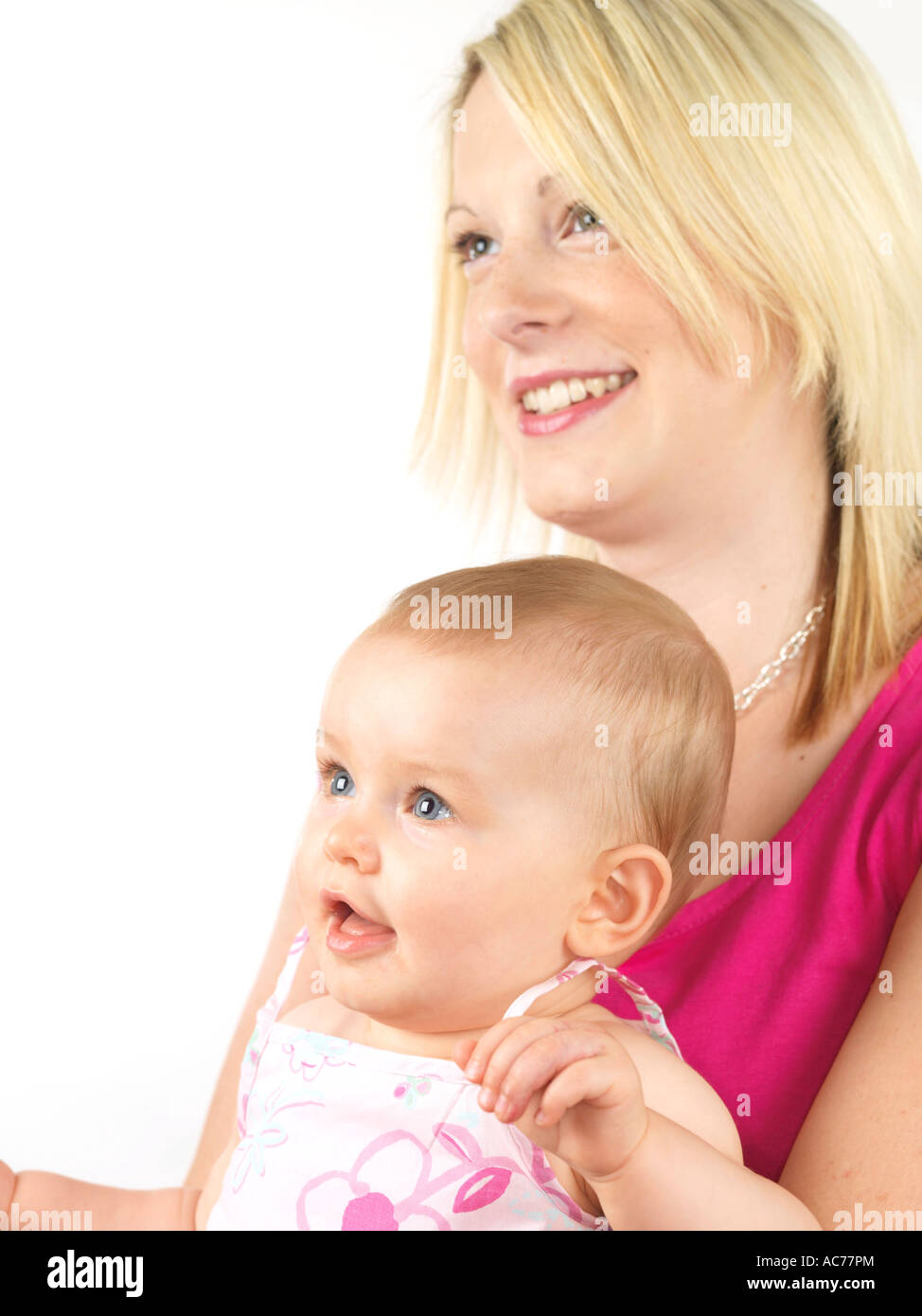 Mother and Baby Models Released Stock Photo - Alamy