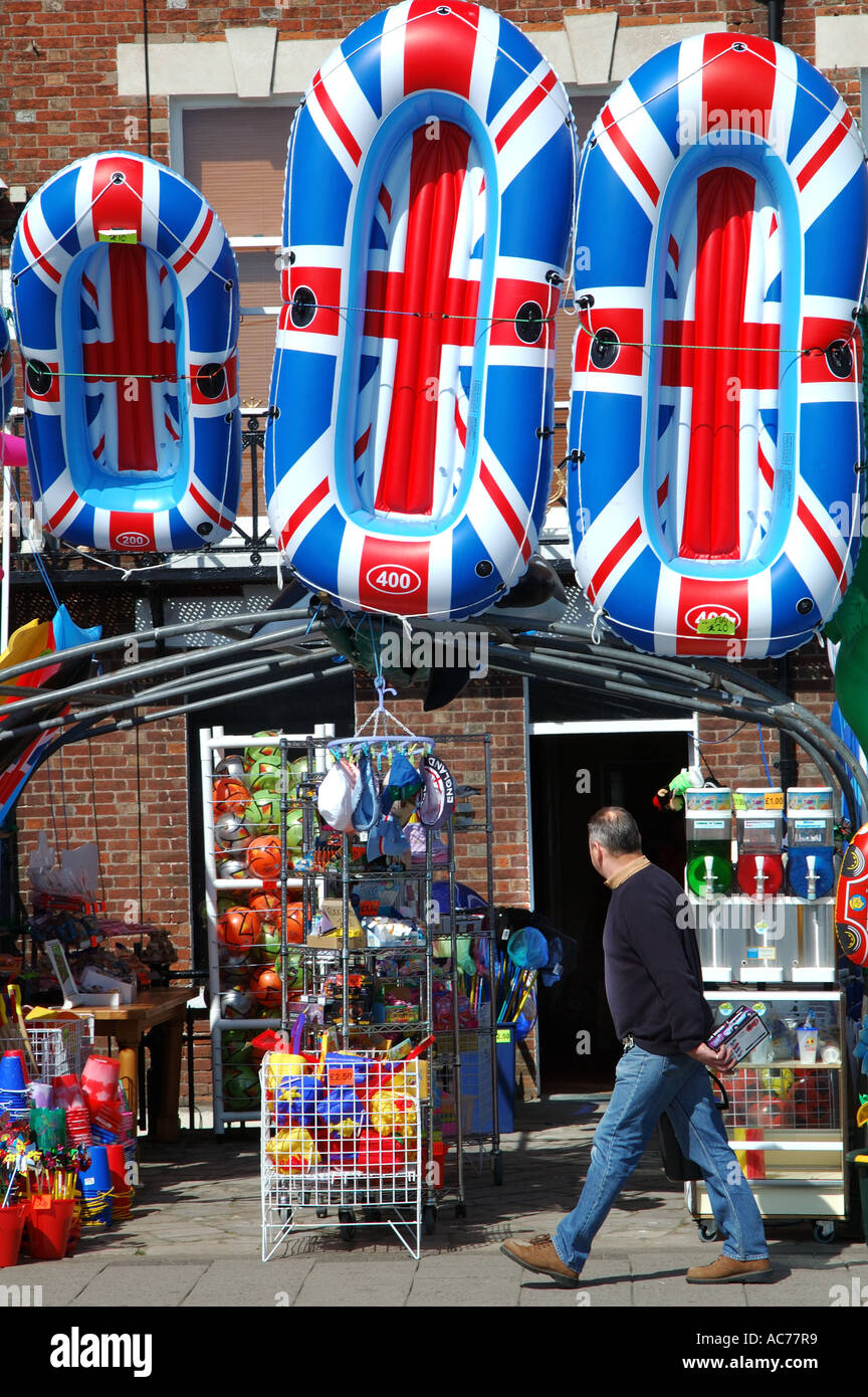 Weymouth seaside shop Stock Photo - Alamy