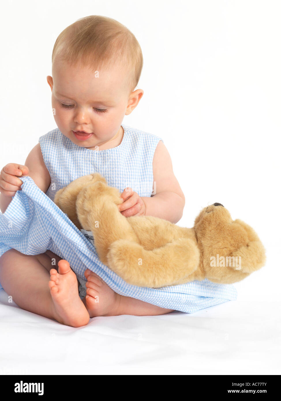 Baby Playing with Toys Model Released Stock Photo - Alamy