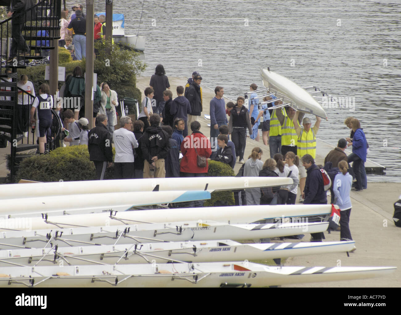 Oarsmen carrying boat hi-res stock photography and images - Alamy