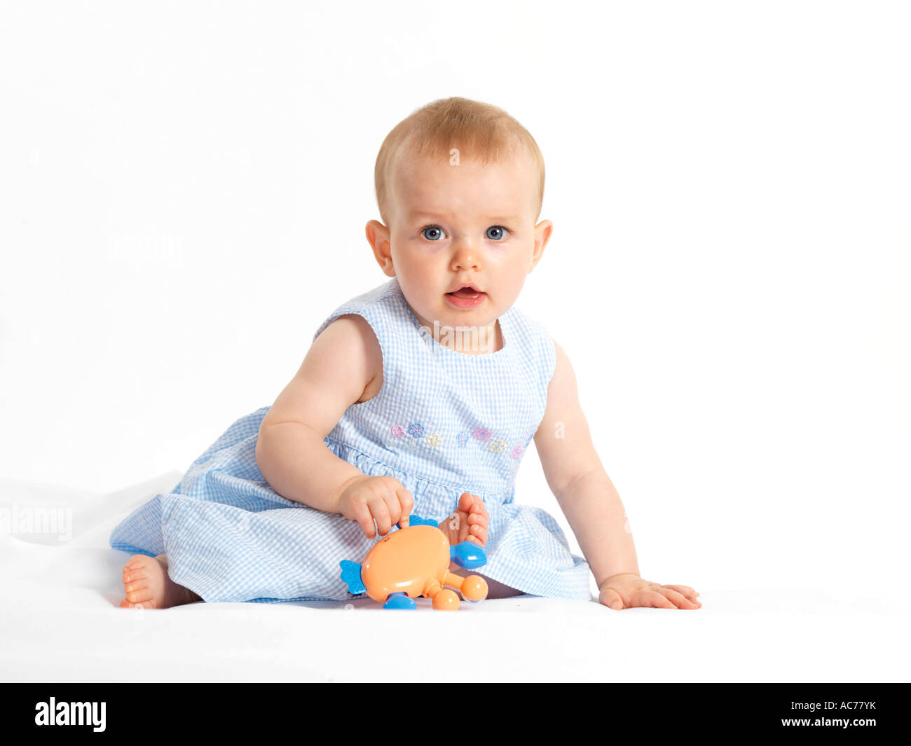 Baby Playing with Toys Model Released Stock Photo - Alamy
