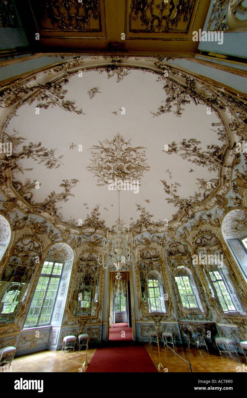 Bavaria Ceiling Palace Hunting Lodge Stock Photo - Alamy