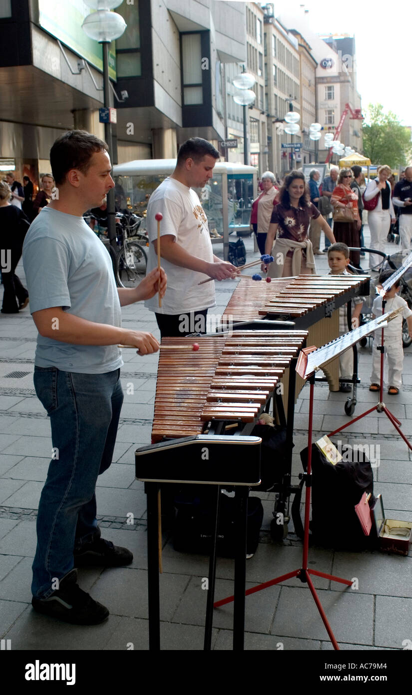 Bavaria Munich Xylophone Players Stock Photo - Alamy