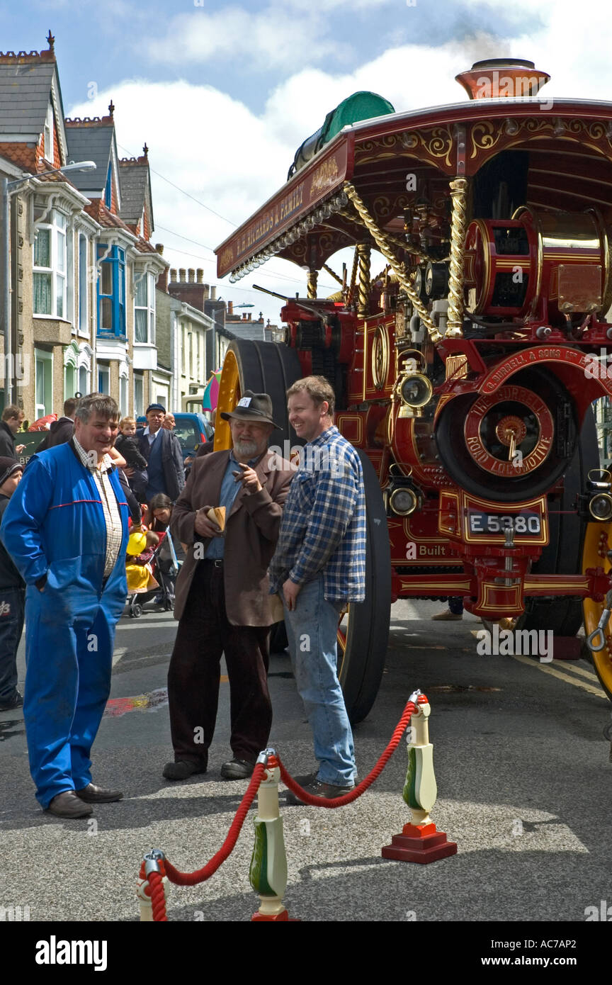 steam engine enthusiasts,meeting in camborne,cornwall,england on ...
