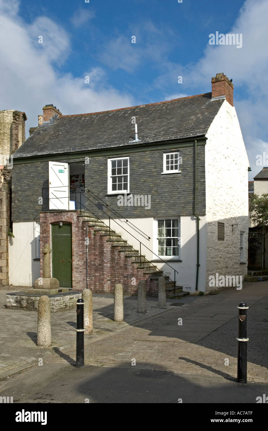 the home of william murdock in redruth,cornwall,england Stock Photo - Alamy