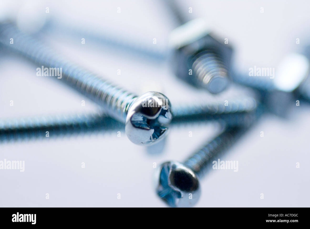 Small parts - screws, nuts, bolts, fuses, nails, brads, tacks ...