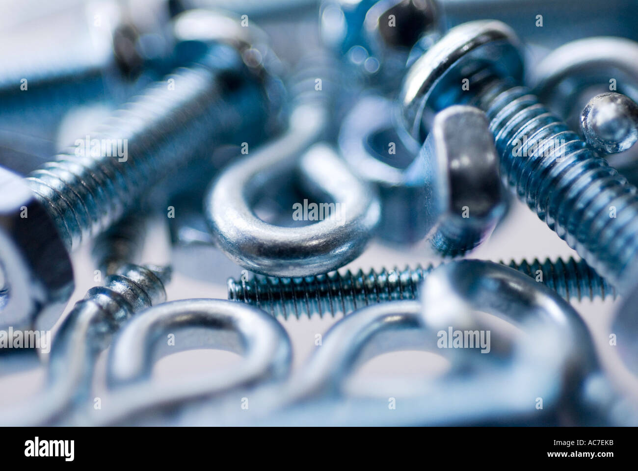 Small parts - screws, nuts, bolts, fuses, nails, brads, tacks ...