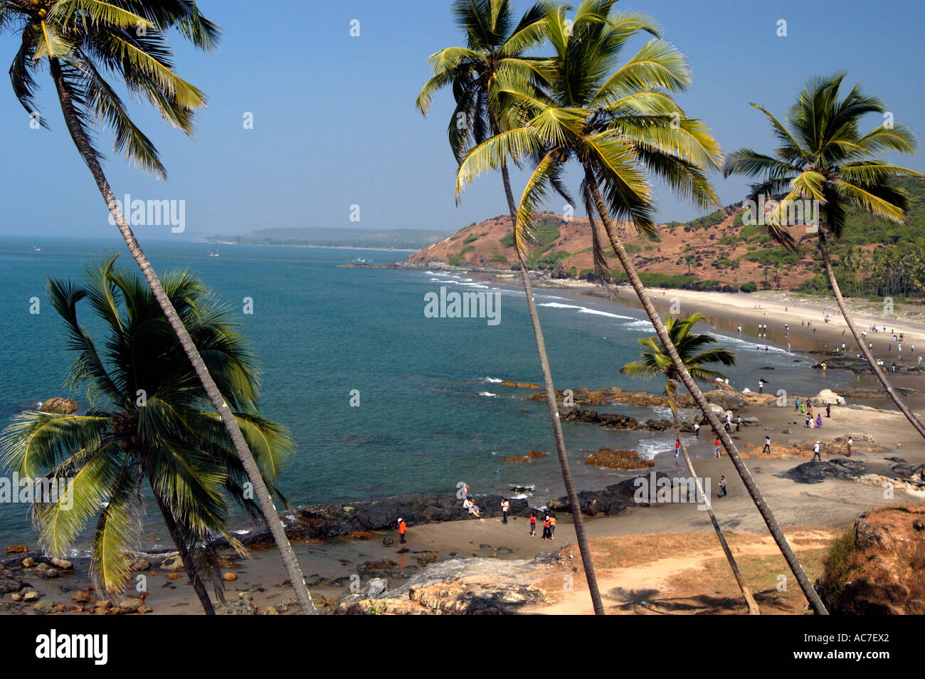 ANJUNA BEACH GOA Stock Photo - Alamy