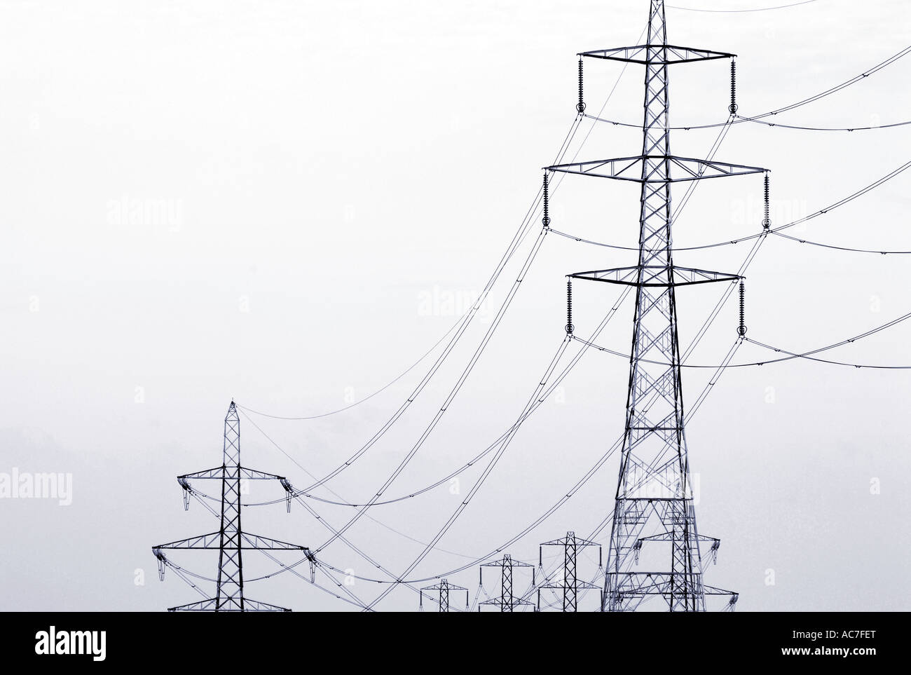 Cable pylons hi-res stock photography and images - Alamy