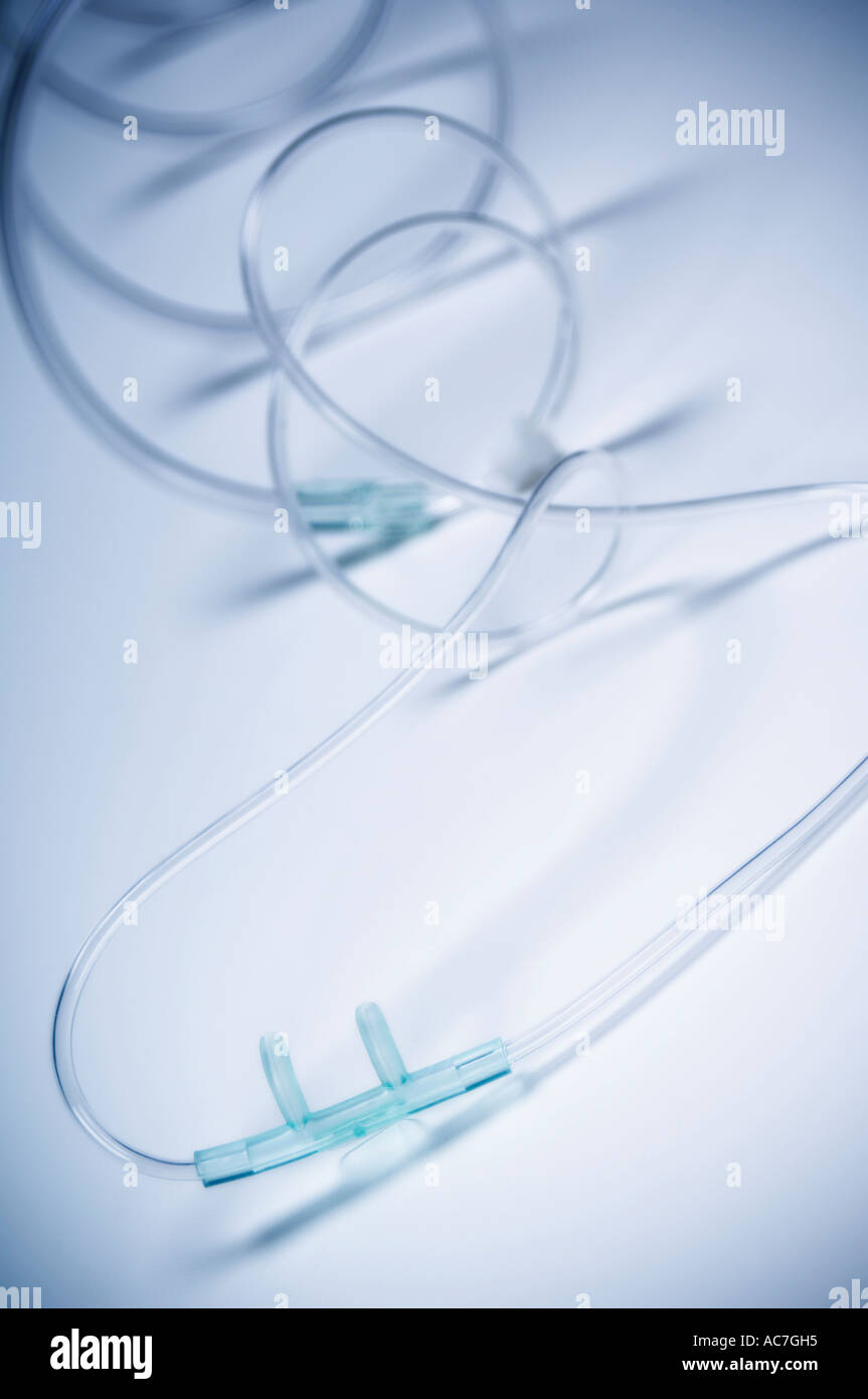 Oxygen supply tube hi-res stock photography and images - Alamy