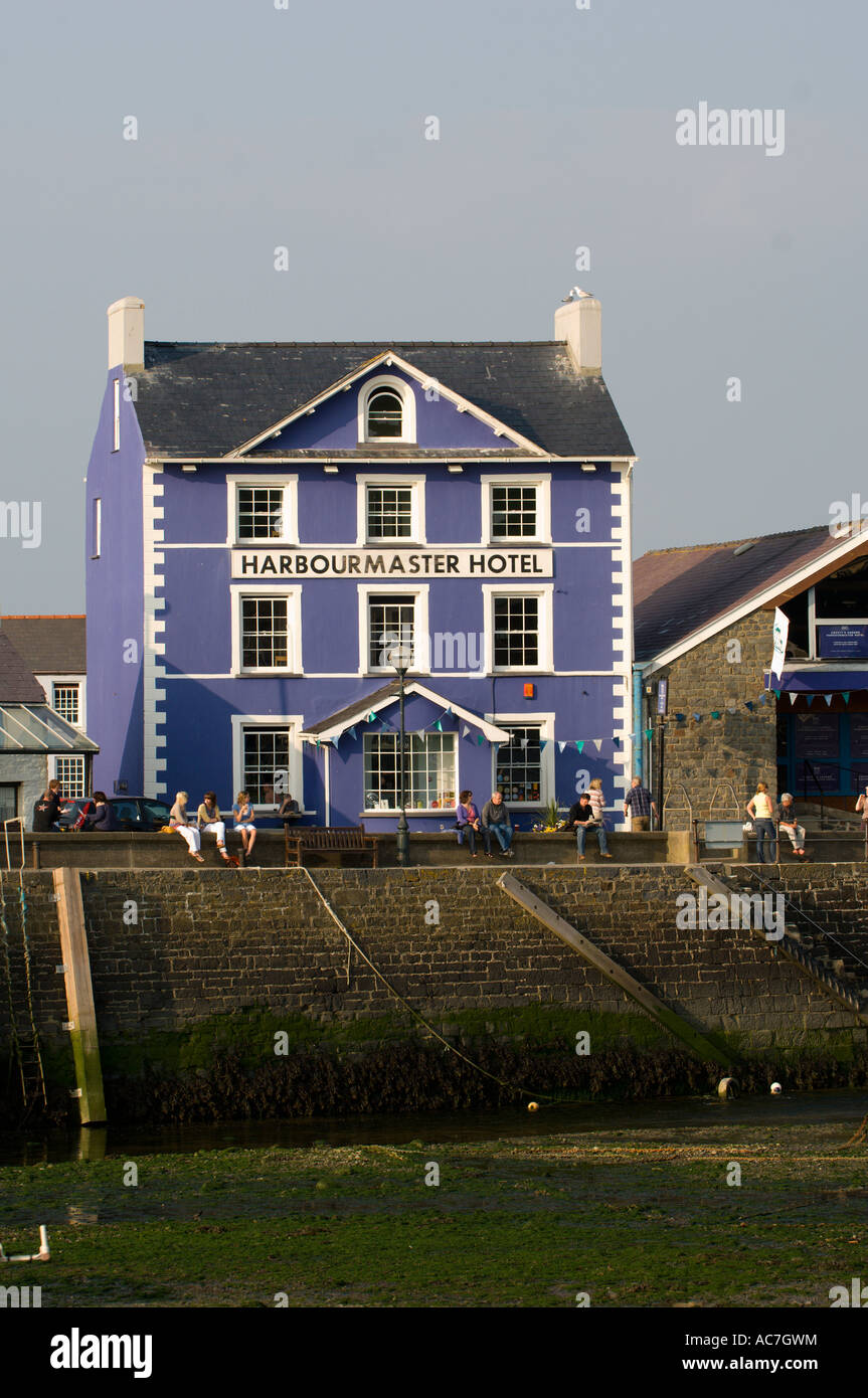 Aberaeron Ceredigion Wales GB Stock Photo - Alamy