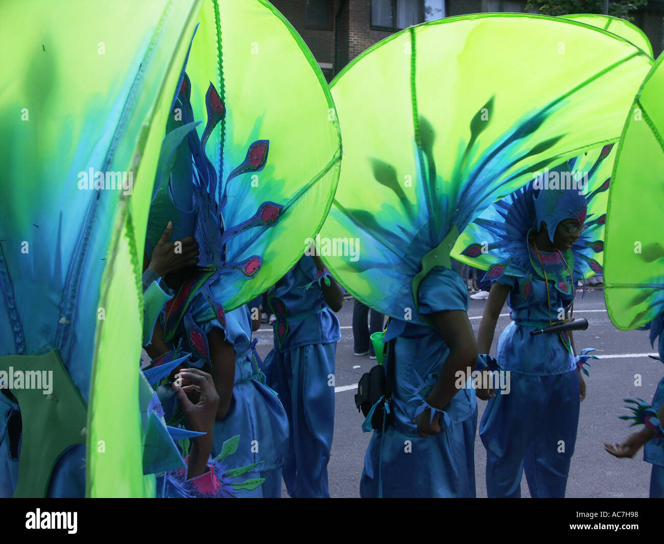 vibrant costumes and awsome head gear worn by participants at the ...