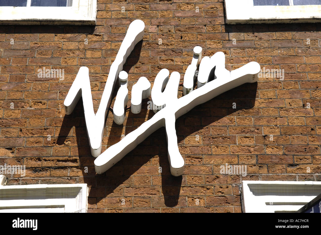 virgin store sign Stock Photo - Alamy