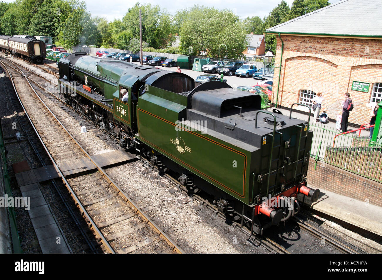 The Watercress line Stock Photo - Alamy