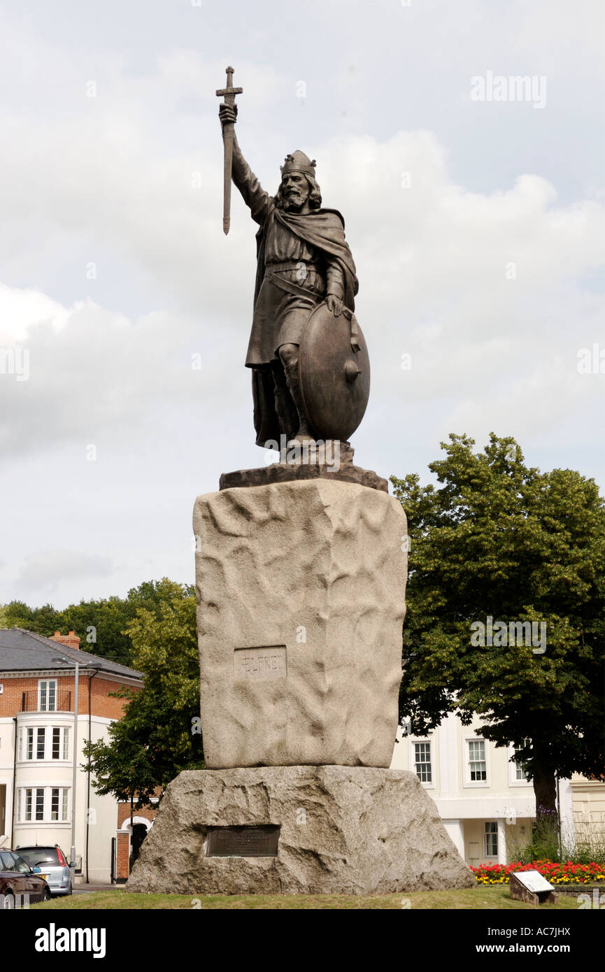King Alfred s Statue Stock Photo - Alamy