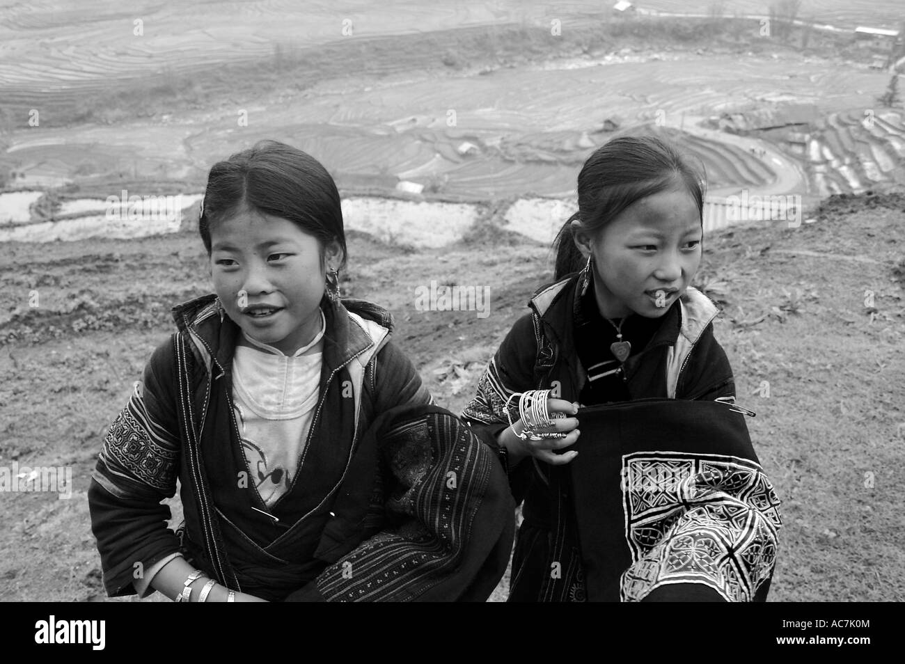 Hmong ethnic minority children hi-res stock photography and images - Alamy