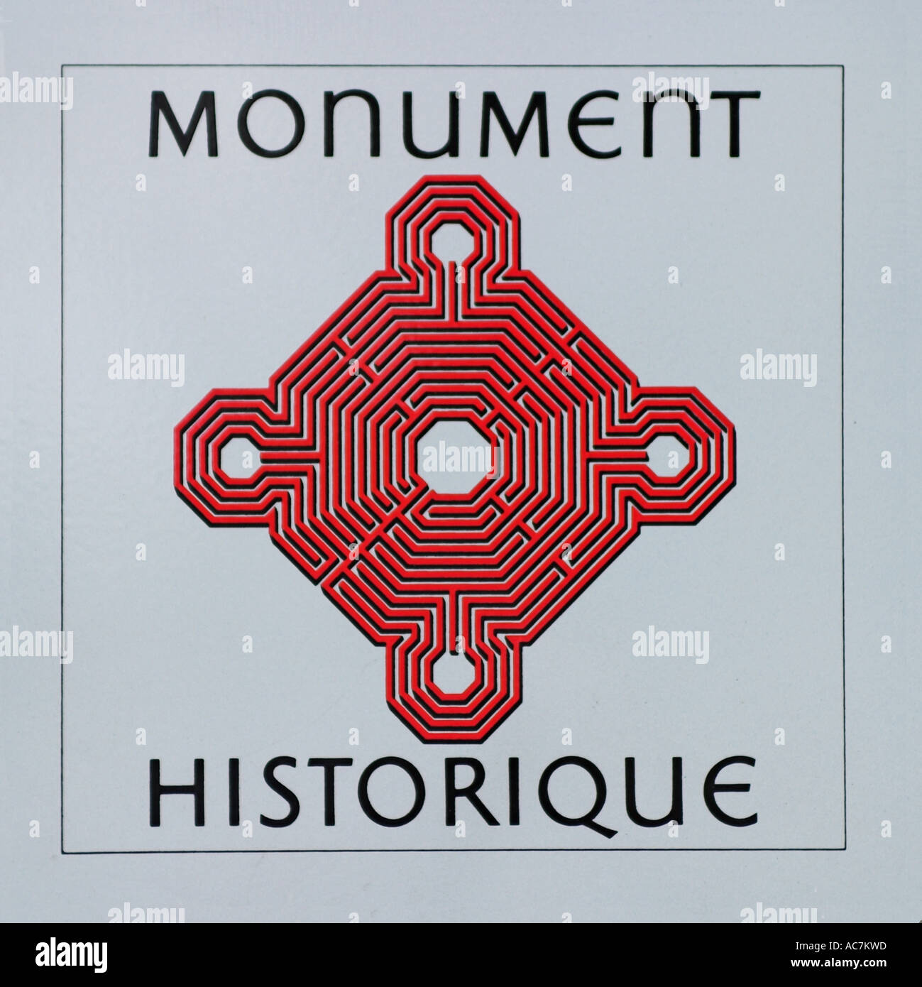 French Historic Monument Sign The is widely used to direct vistors to ...