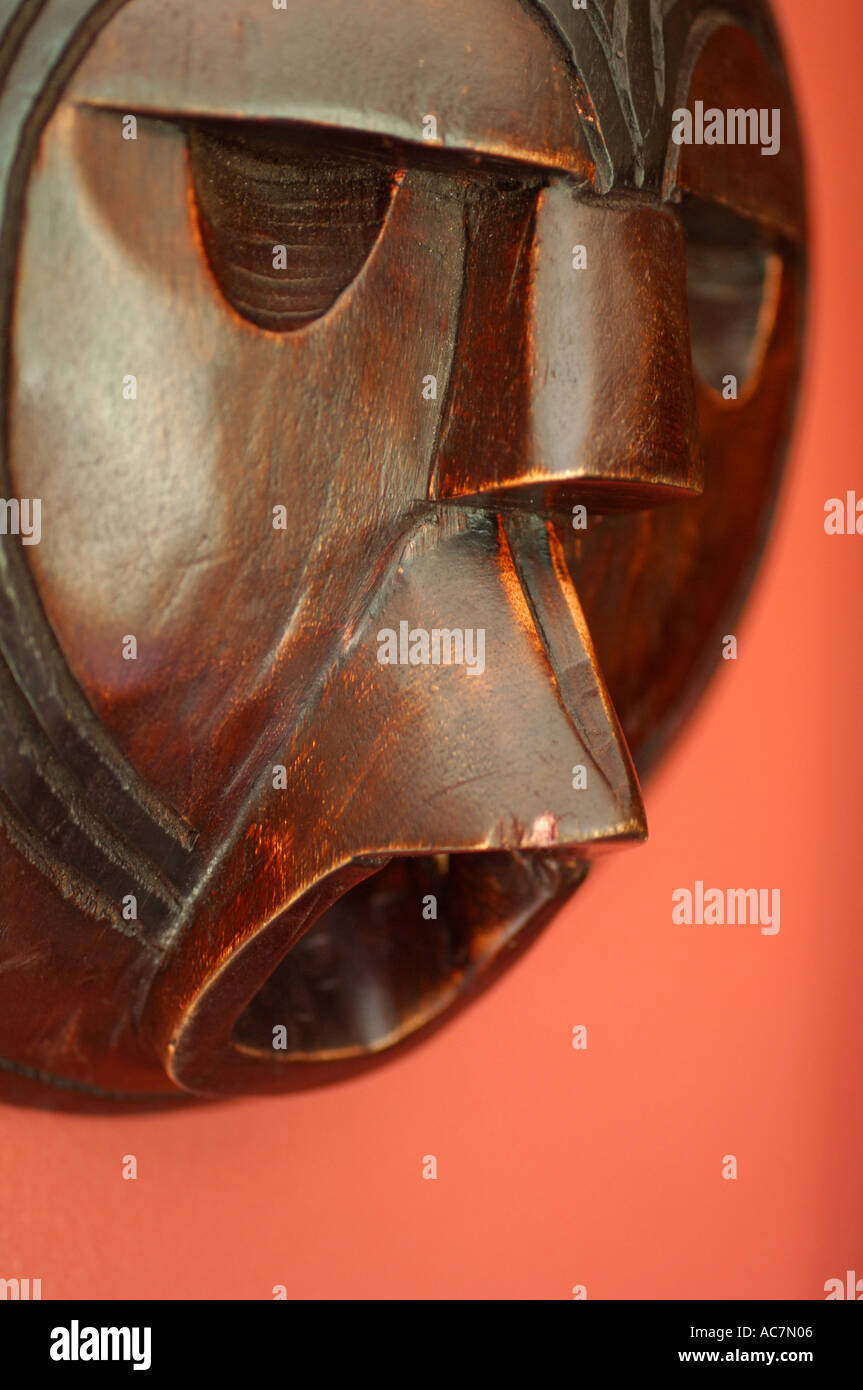African Face mask Stock Photo - Alamy