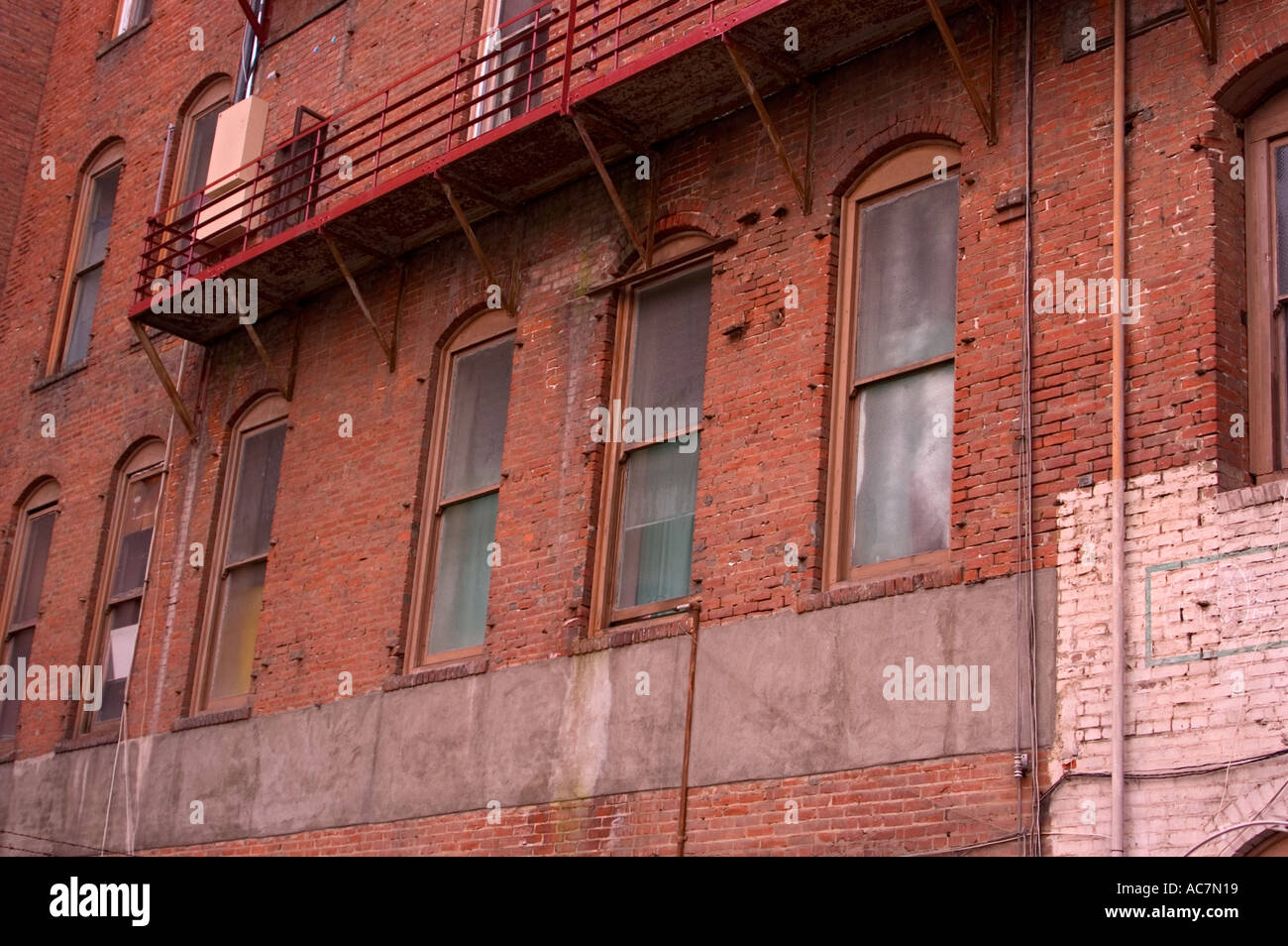 Urban Brick Building San Diego California Stock Photo - Alamy