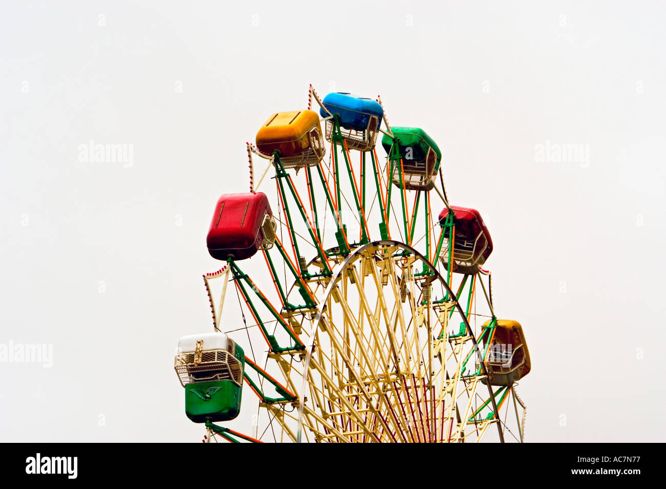 Street Carnival Amusement Ride Stock Photo - Alamy