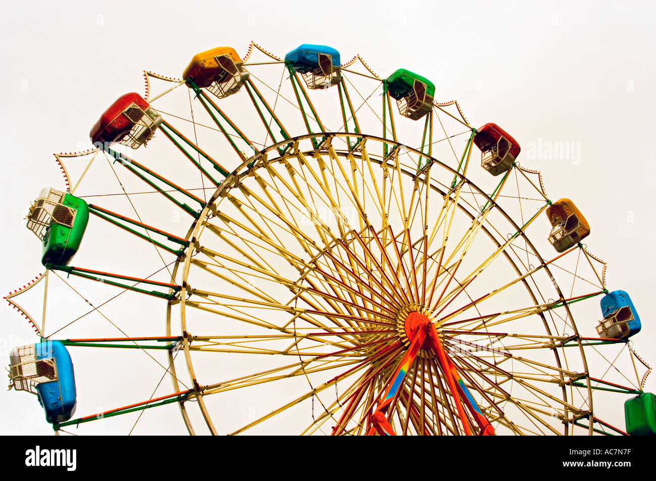 Street Carnival Amusement Ride Stock Photo - Alamy