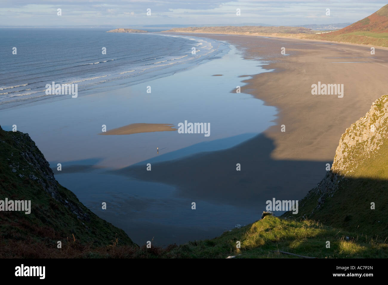 Gower Wales UK Stock Photo - Alamy