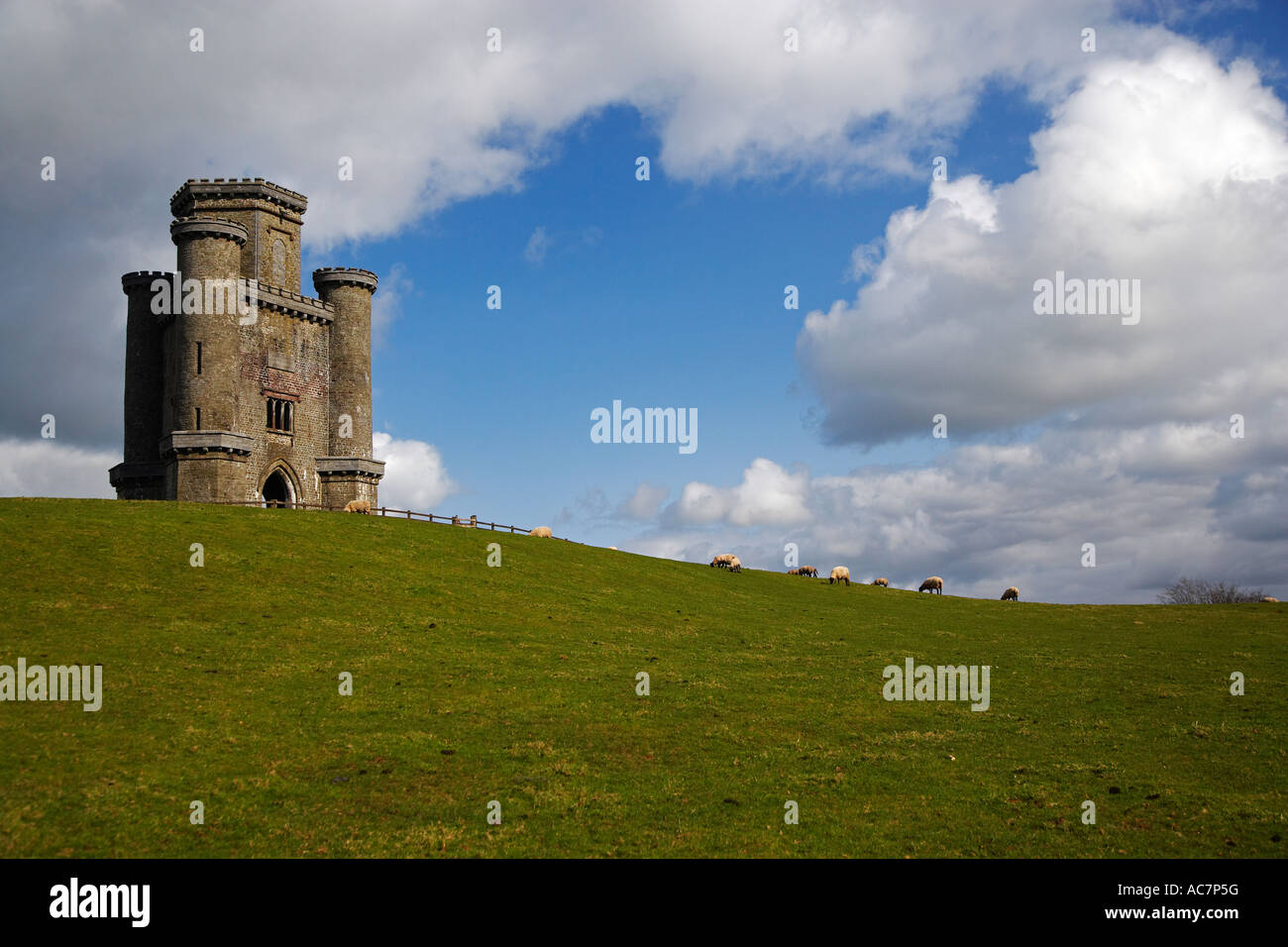 Paxtons Tower, Carmarthenshire, Wales, UK Stock Photo - Alamy