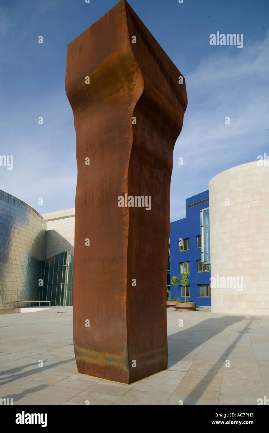 Sculpture outside Guggenheim museum, Bilbao, Basque Country, Spain ...