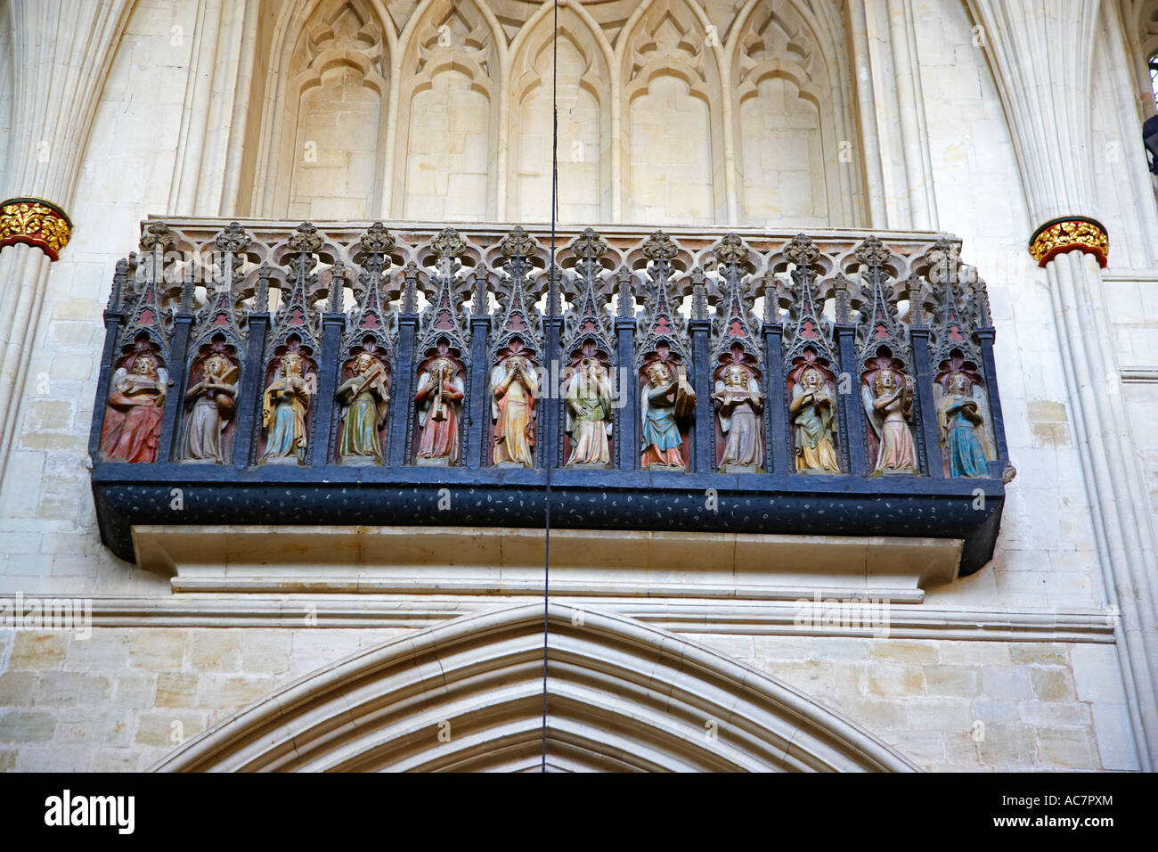 Exeter Cathedral Interior, Devon, England, UK Stock Photo - Alamy