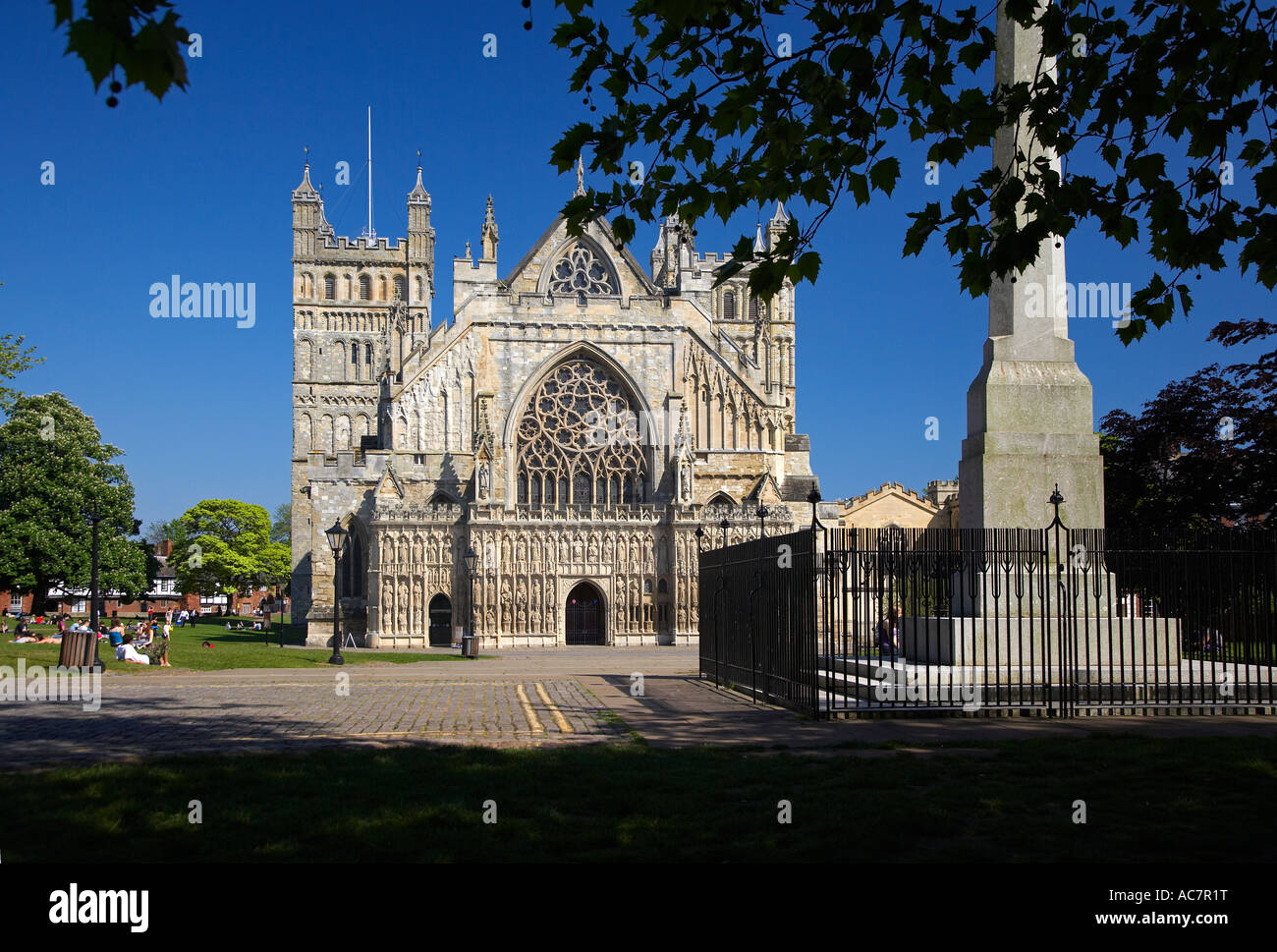 Exeter Cathedral, Devon, England, UK Stock Photo - Alamy