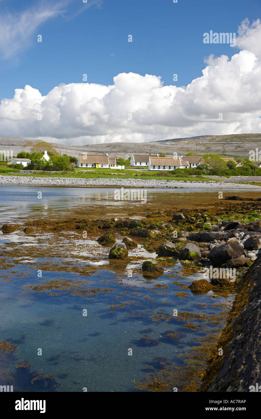 Ballyvaughan, Village, the Burren, County Clare, Ireland Stock Photo ...