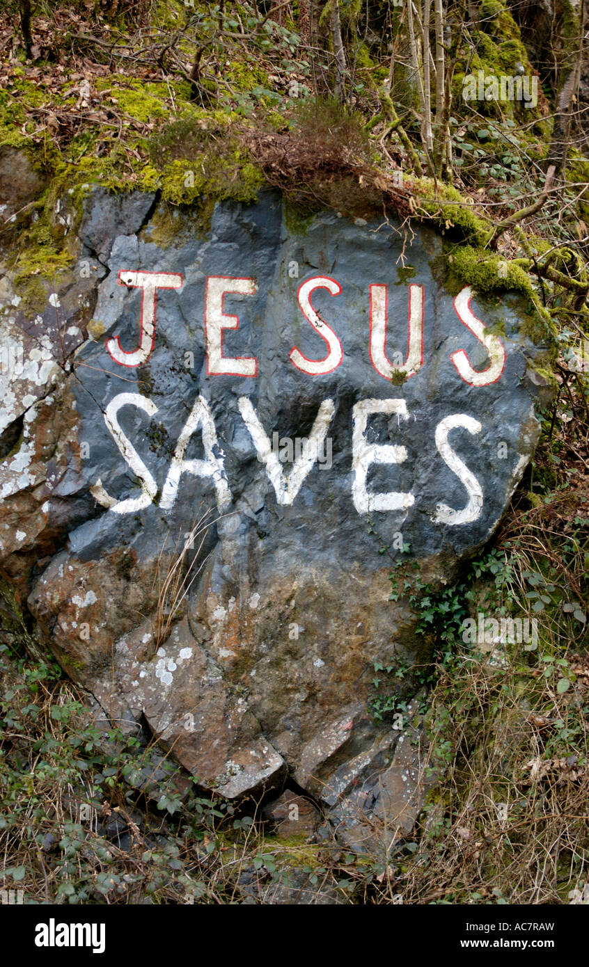 Jesus graffiti hi-res stock photography and images - Alamy