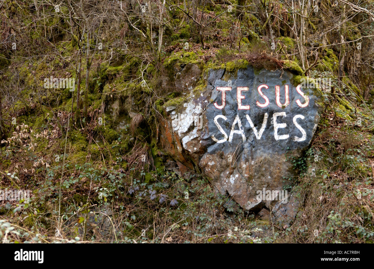 Jesus saves hi-res stock photography and images - Alamy