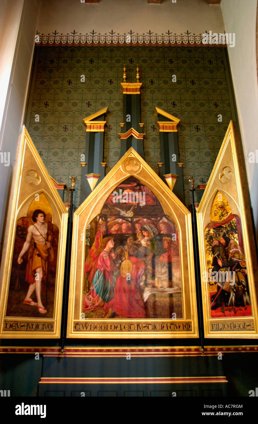 THE SEED OF DAVID triptych by Dante Gabriel Rosetti painted between ...