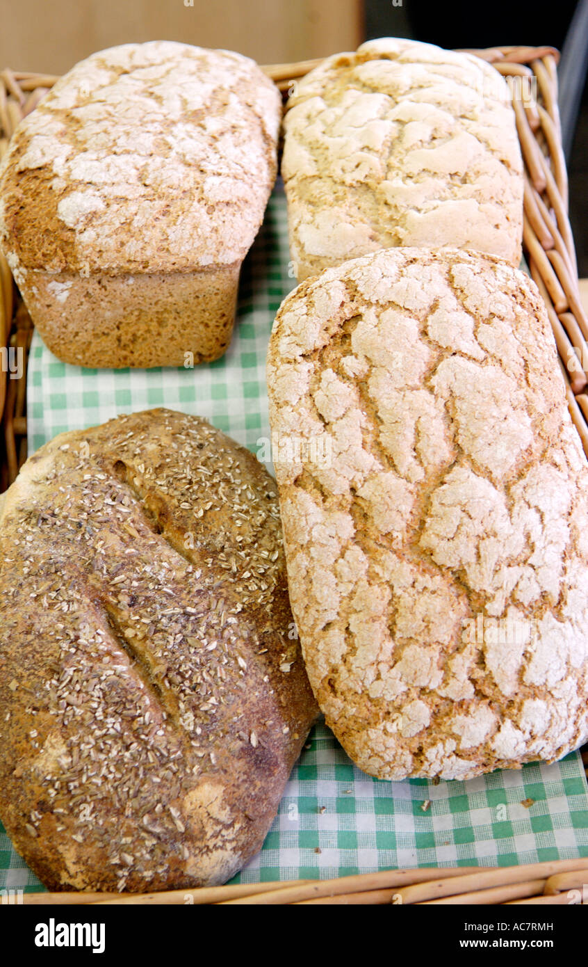 Bread for sale at Lower Porthamel Farm Talgarth Powys Wales UK part of ...