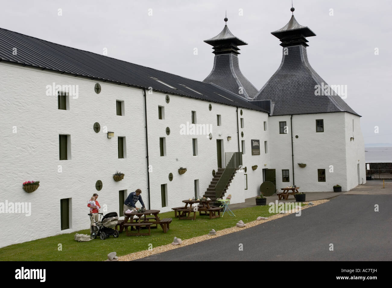 Ardbeg whisky distillery Isle of Islay Scotland UK Stock Photo - Alamy