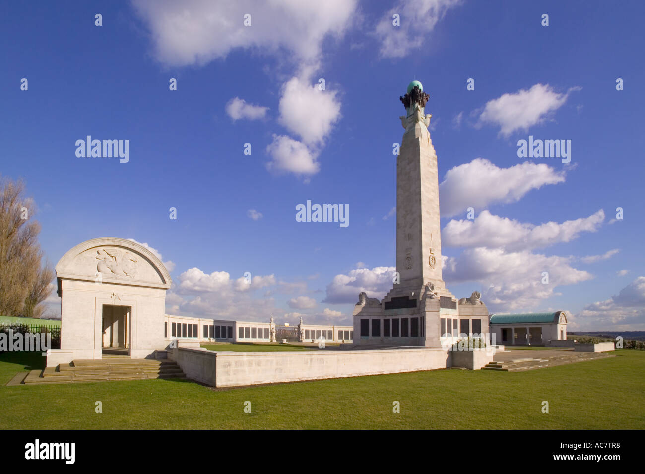 The Chatham Naval Memorial, Great Lines Chatham, Kent Stock Photo - Alamy