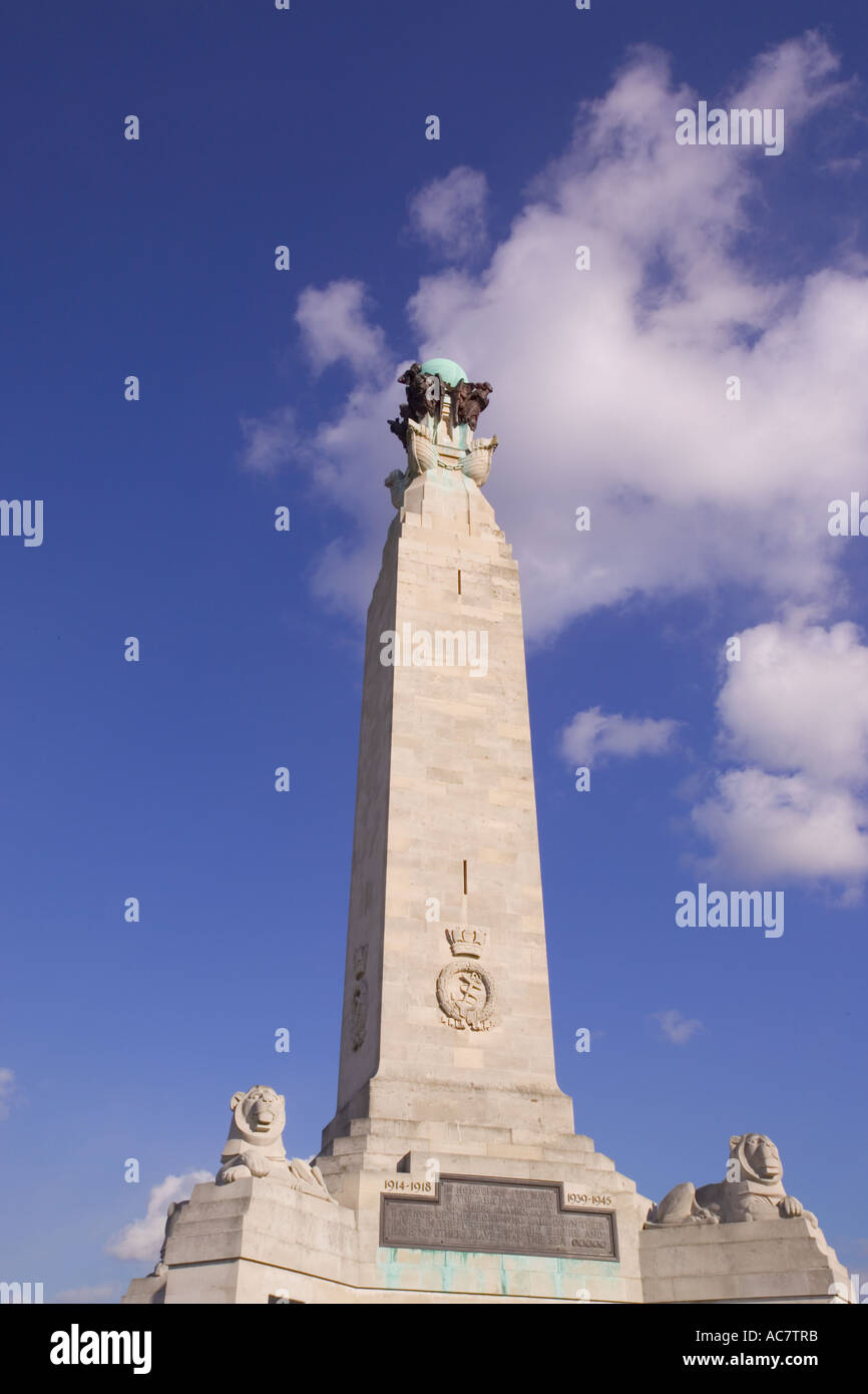 The Chatham Naval Memorial, Great Lines Chatham, Kent Stock Photo - Alamy