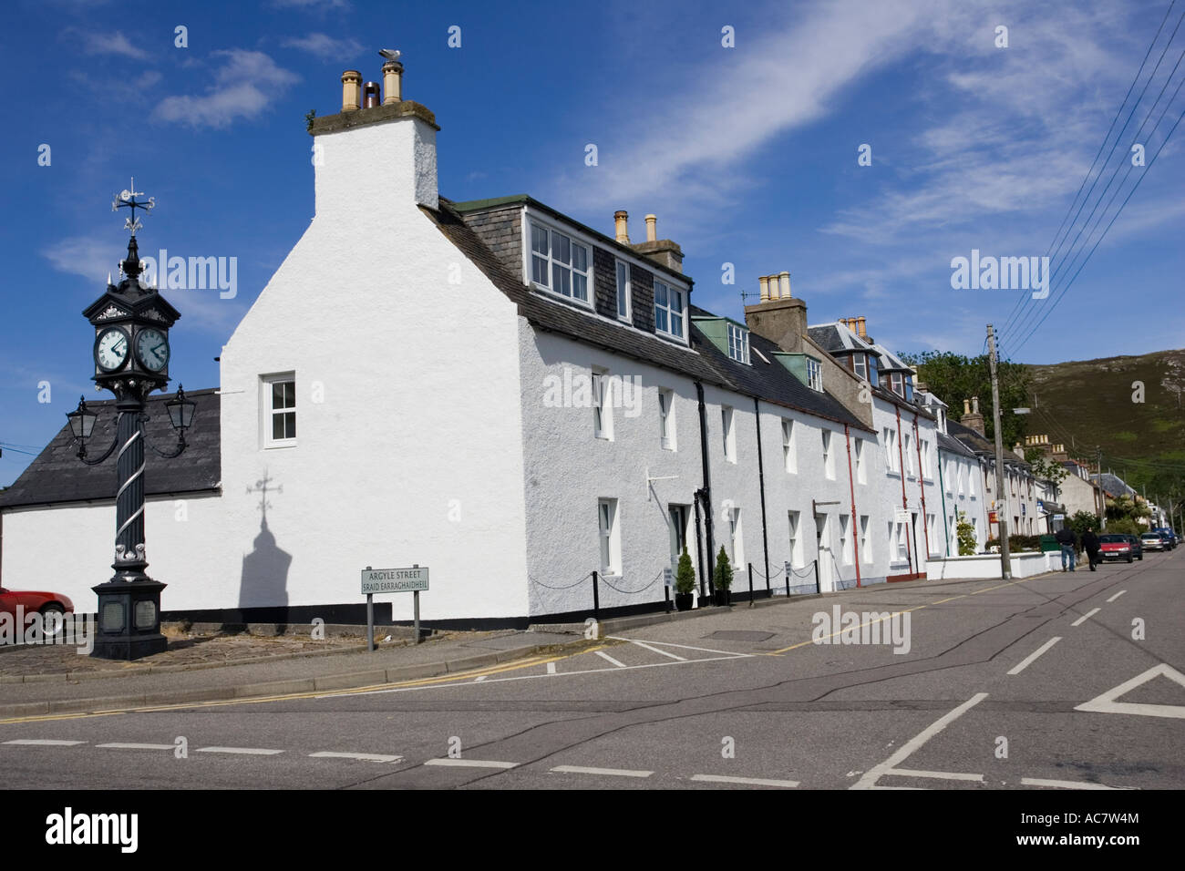 Ullapool clock hi-res stock photography and images - Alamy