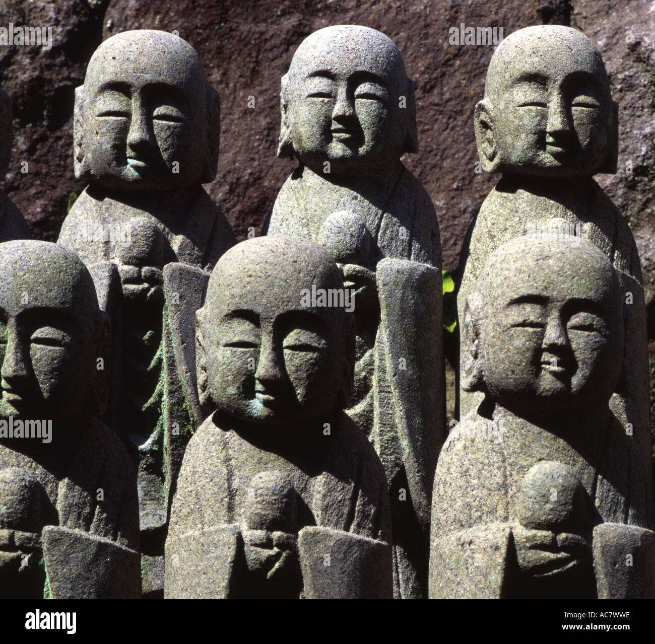 Mizuko-jizou tiny statues to babies that never reached birth. Hasedera ...