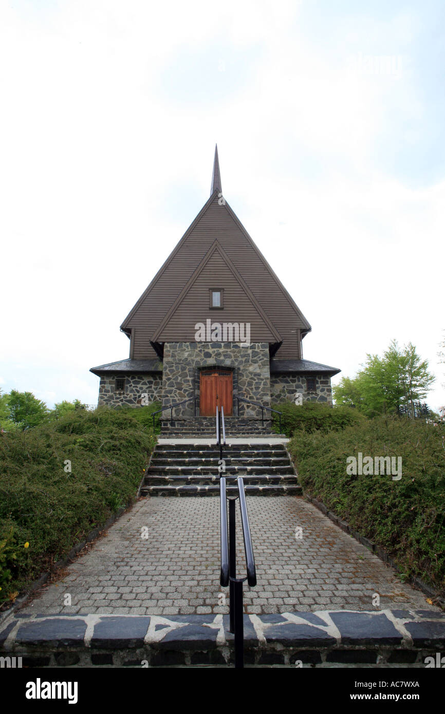 Traditional Protestant church, Norway Stock Photo - Alamy